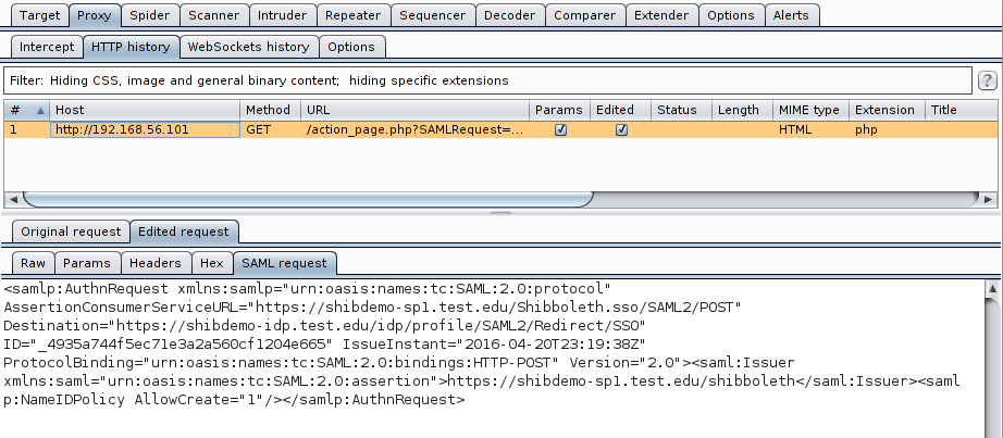 SAMLReQuest Burpsuite Extention – Insinuator.net