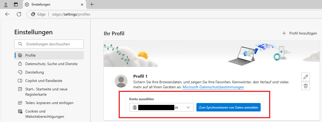 When Your Edge Browser Syncs Private Data to Your Employer – Insinuator.net