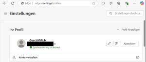 When Your Edge Browser Syncs Private Data to Your Employer – Insinuator.net